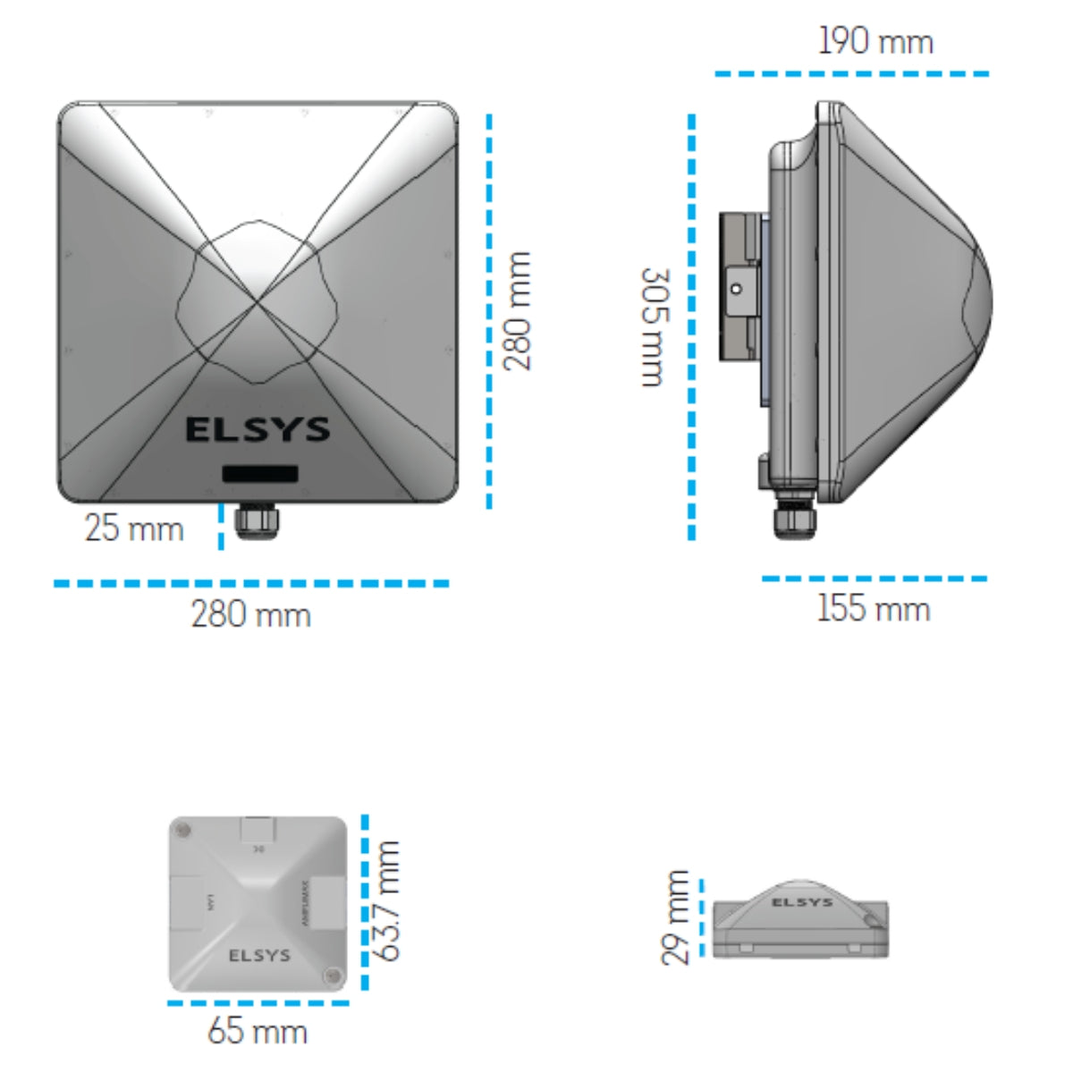 Elsys Amplimax Ultra 5G Outdoor CPE – The Wireless Haven Store